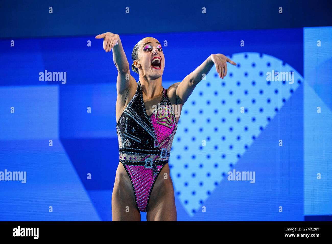 PARIS, FRANCE - 9 AUGUST, 2024: ALEXANDRI Anna-Maria, ALEXANDRI Eirini ...