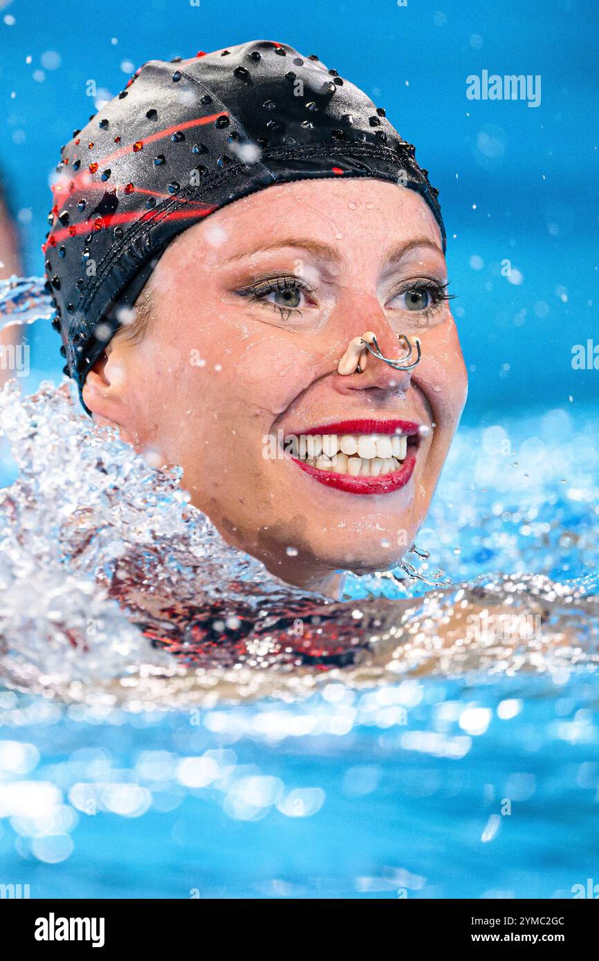 PARIS, FRANCE - 9 AUGUST, 2024: LAMOTHE Audrey, SIMONEAU Jacqueline ...
