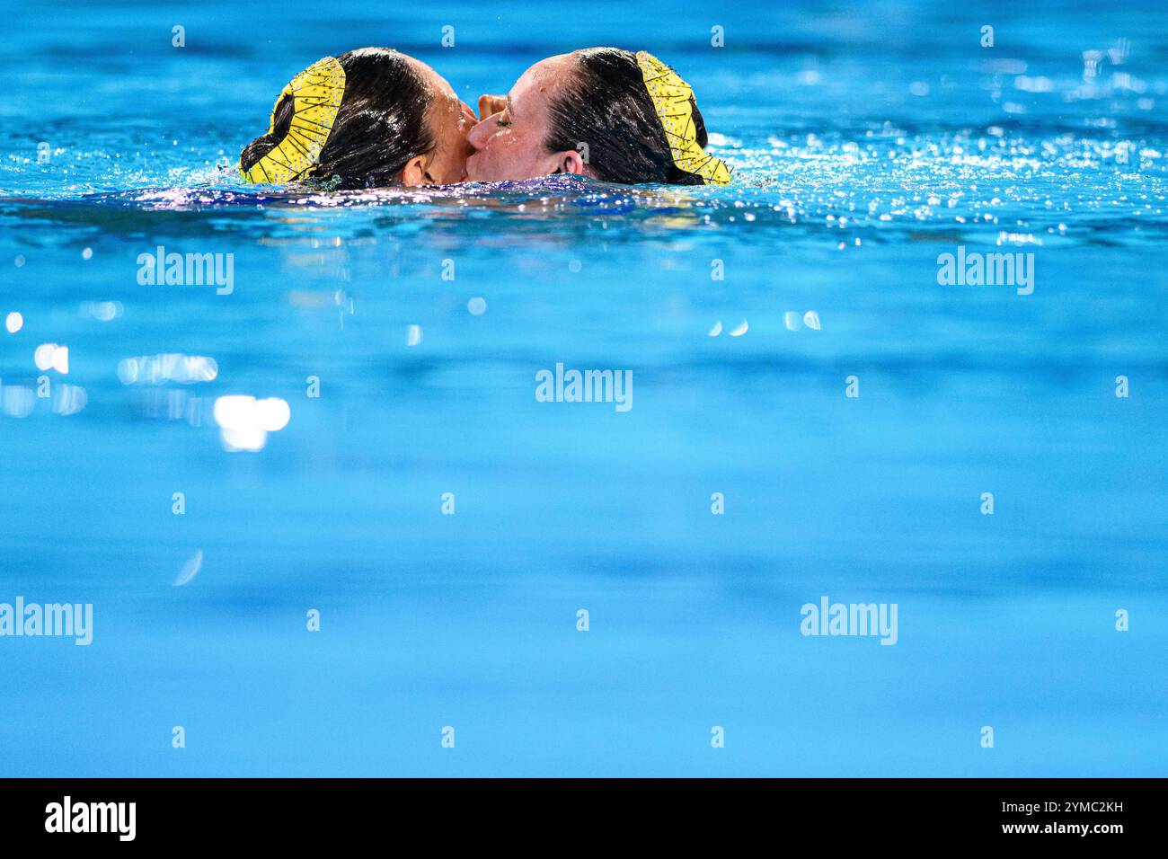 PARIS, FRANCE - 9 AUGUST, 2024: Shelly Bobritsky, Ariel Nassee, The ...