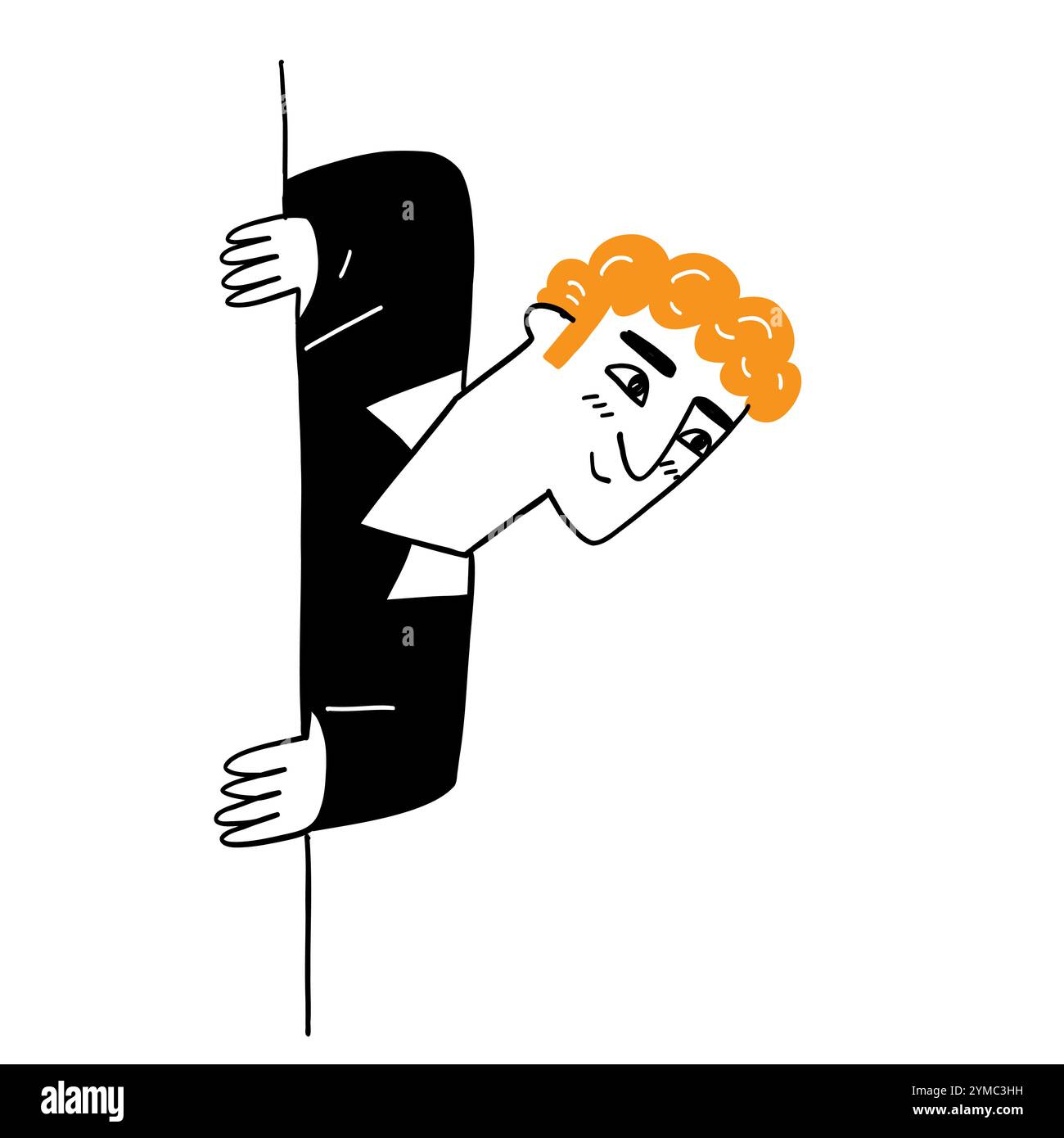 Professional man outside Stock Vector Images - Alamy