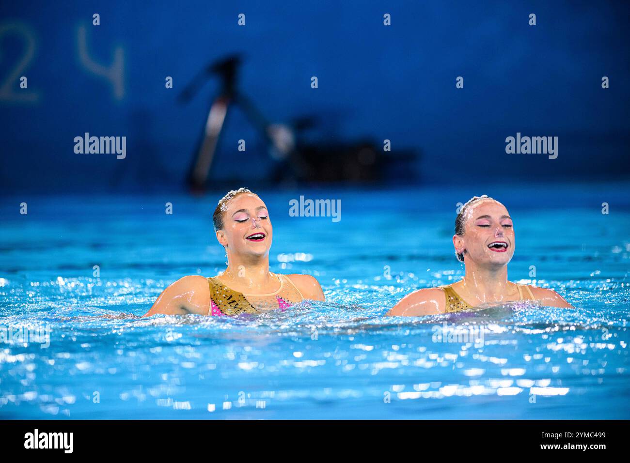 PARIS, FRANCE - 9 AUGUST, 2024: SHORTMAN Kate THORPE Isabelle, The ...