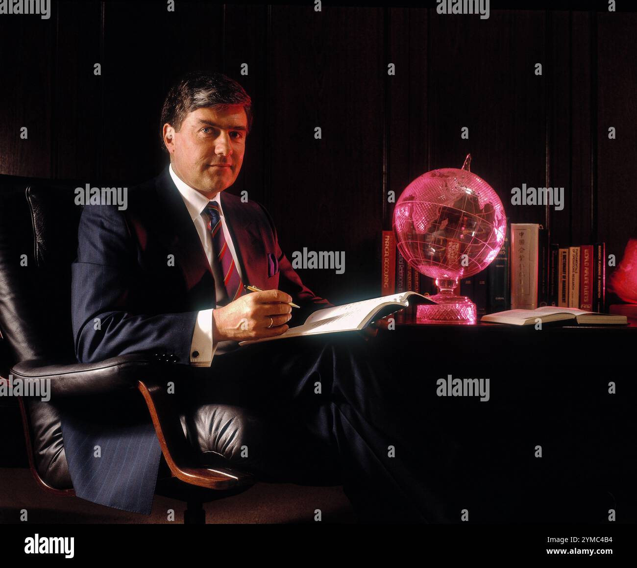 A portrait of David Hanly, chairman of PARC, then a subsidiary of Aer ...