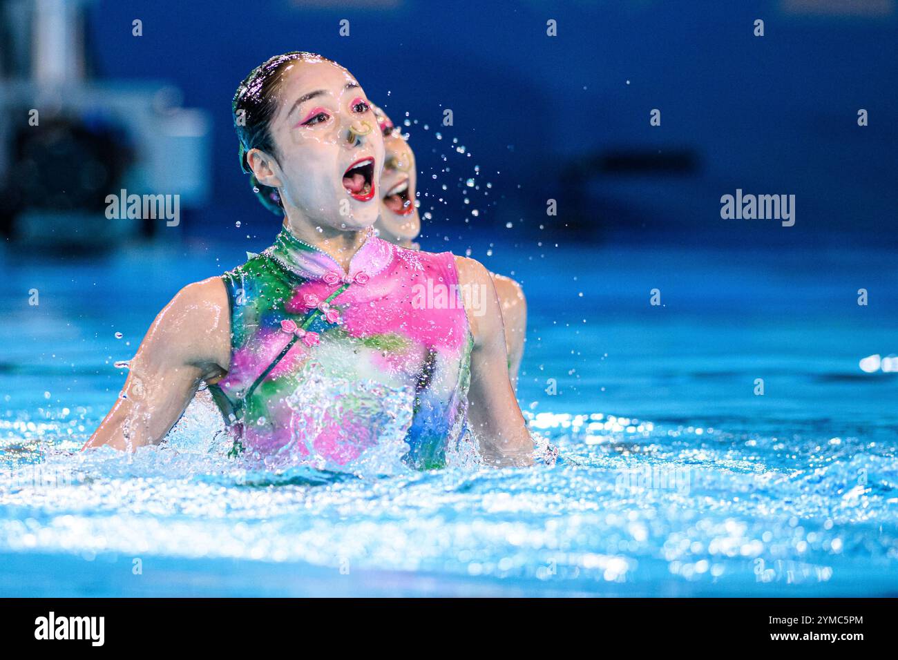 PARIS, FRANCE - 9 AUGUST, 2024: WANG Liuyi, WANG Qianyi, The Artistic ...