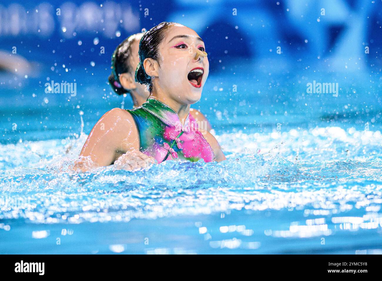PARIS, FRANCE - 9 AUGUST, 2024: WANG Liuyi, WANG Qianyi, The Artistic ...
