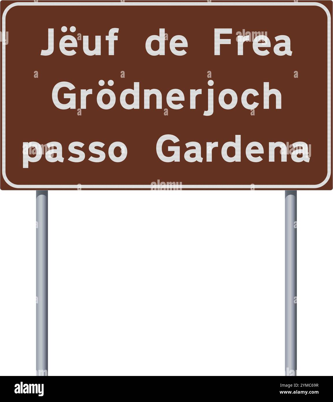 Brown tourist sign Stock Vector Images - Alamy