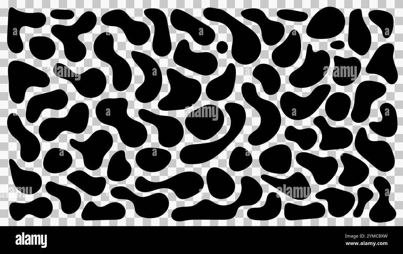 Set wave elements in Black and White Stock Photos & Images - Alamy