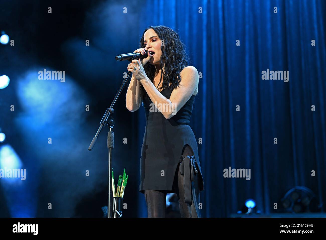 UK. 20th Nov, 2024. LONDON, ENGLAND - NOVEMBER 20: Andrea Corr of ‘The ...