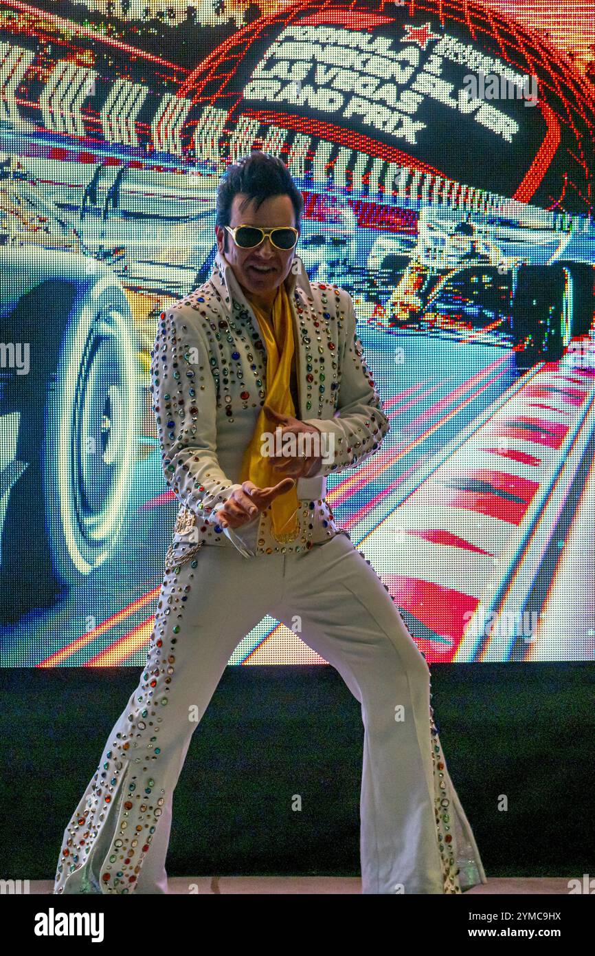 Las Vegas, United States, 20 Nov 2024, Las Vegas Grand Prix, Elvis ...