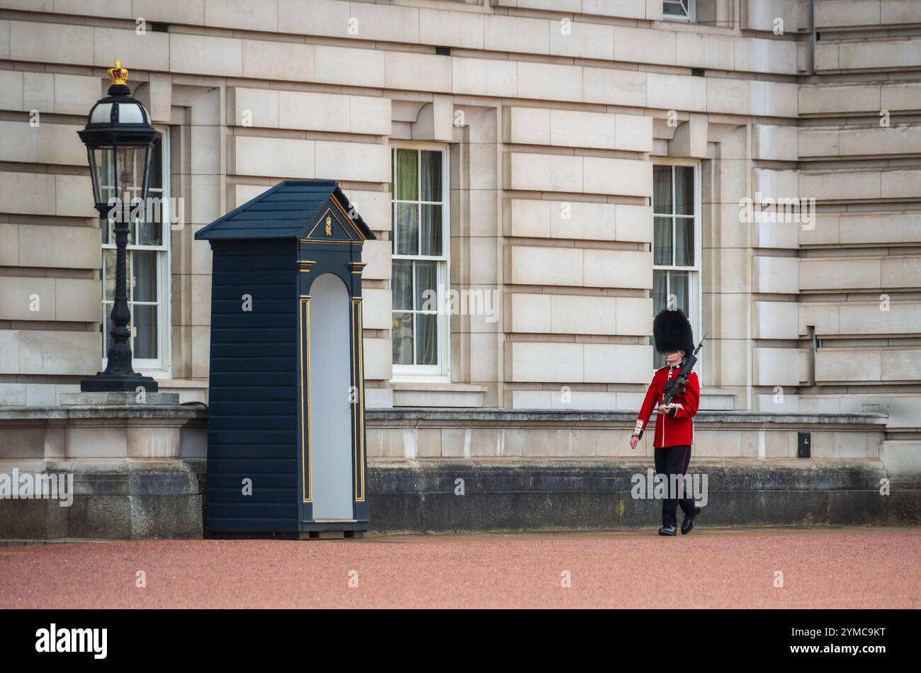 The Buckingham Palace, The Royal residence in London, England, UK Stock ...