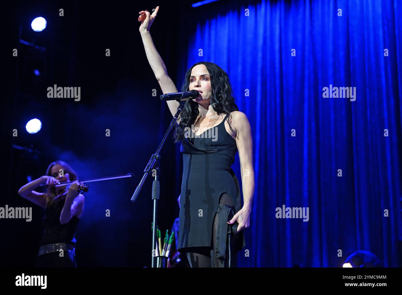 UK. 20th Nov, 2024. LONDON, ENGLAND - NOVEMBER 20: Andrea Corr of ‘The ...
