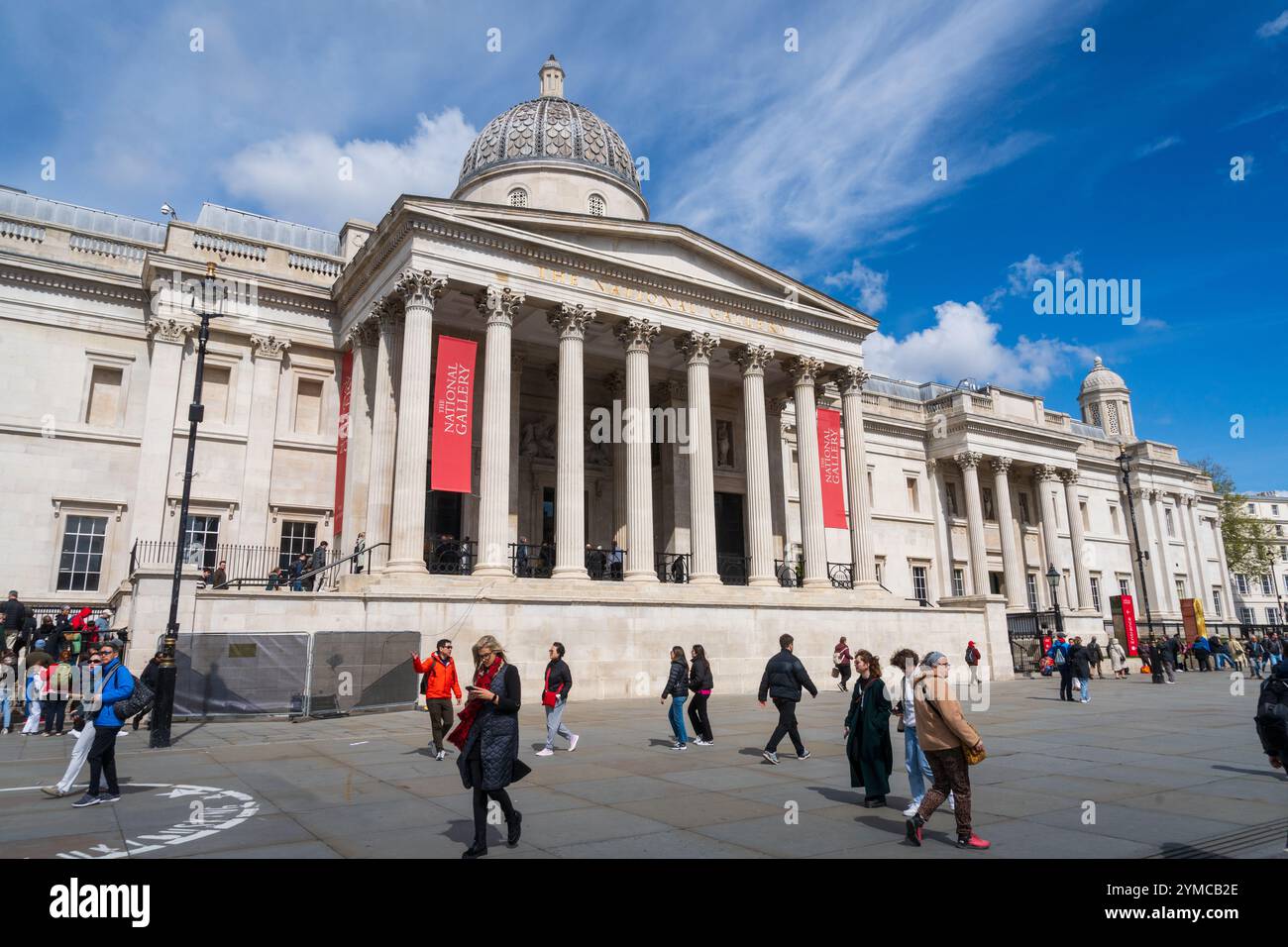 London, England, by the London River with Big Ben and other Historical ...
