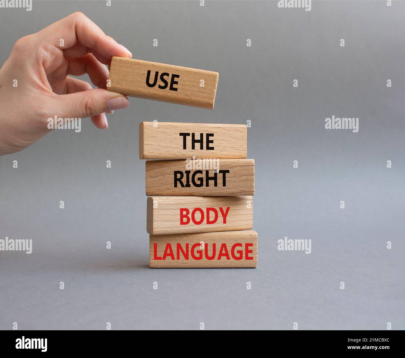 Use the right Body Language symbol. Concept words Use the right Body ...
