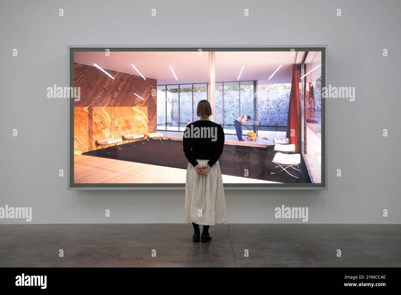 White Cube Bermondsey, London, UK. 21st Nov, 2024. Jeff Wall, Life in ...