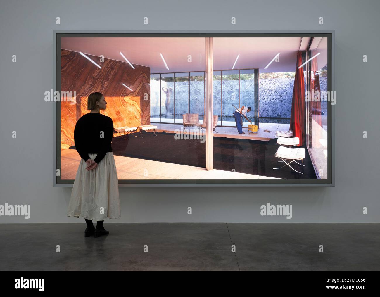 White Cube Bermondsey, London, UK. 21st Nov, 2024. Jeff Wall, Life in ...