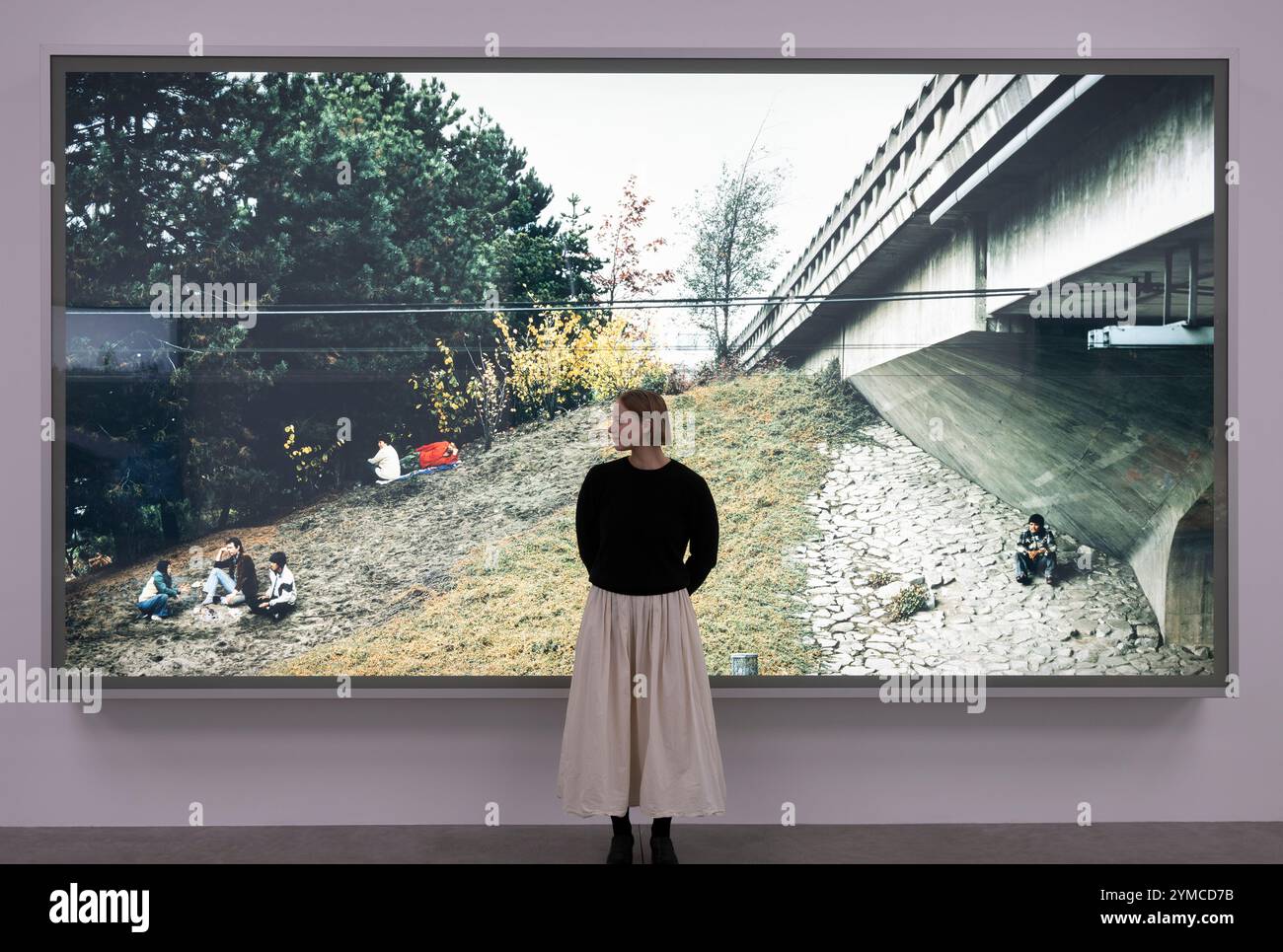 White Cube Bermondsey, London, UK. 21st Nov, 2024. Jeff Wall, Life in ...