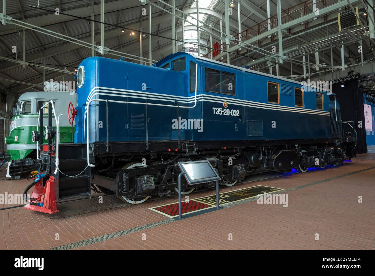 SAINT PETERSBURG, RUSSIA - AUGUST 27, 2023: Experimental Soviet diesel ...