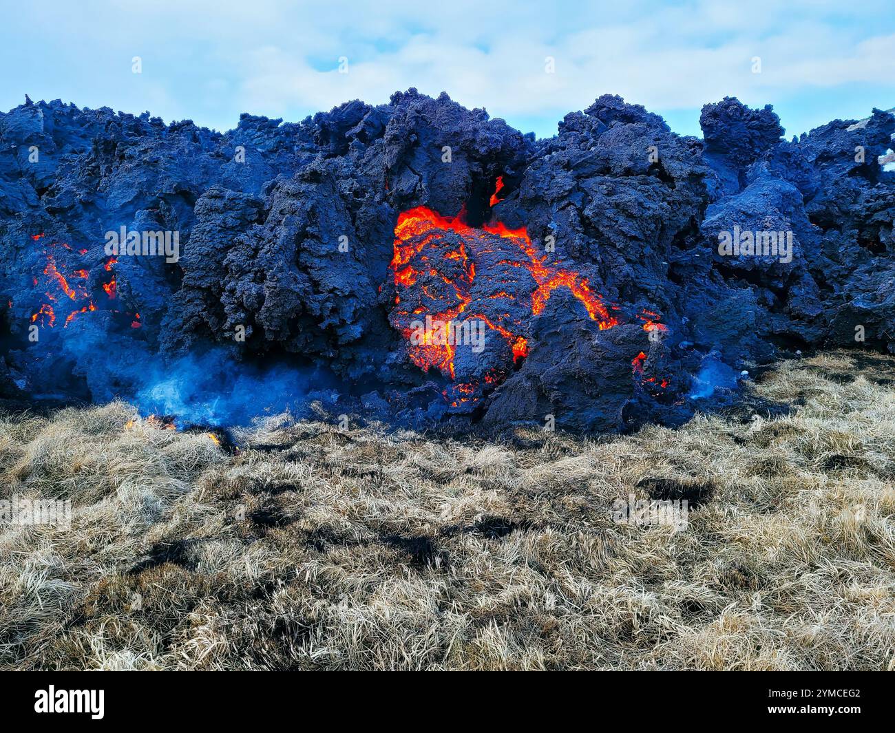 Fagradalsfjall Volcano Eruption 2025, Iceland volcano eruption ...