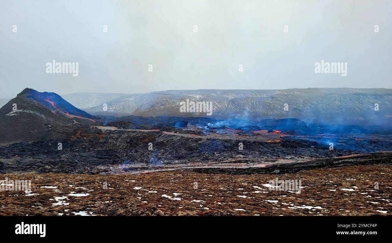 Fagradalsfjall Volcano Eruption 2025, Iceland volcano eruption ...