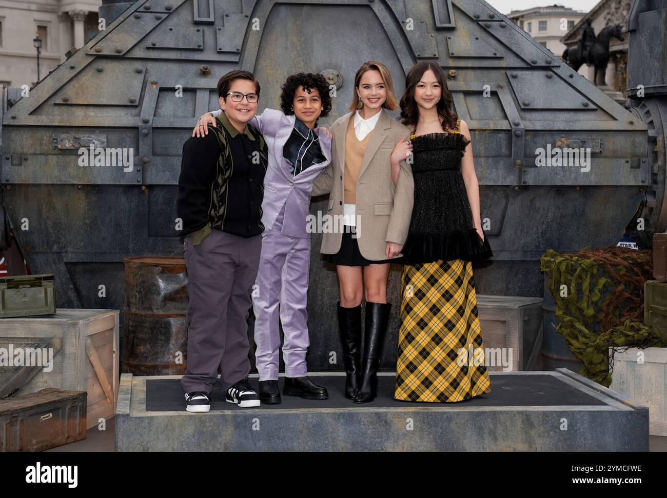 (left to right) Robert Timothy Smith Ravi Cabot-Conyers, Ryan Kiera ...