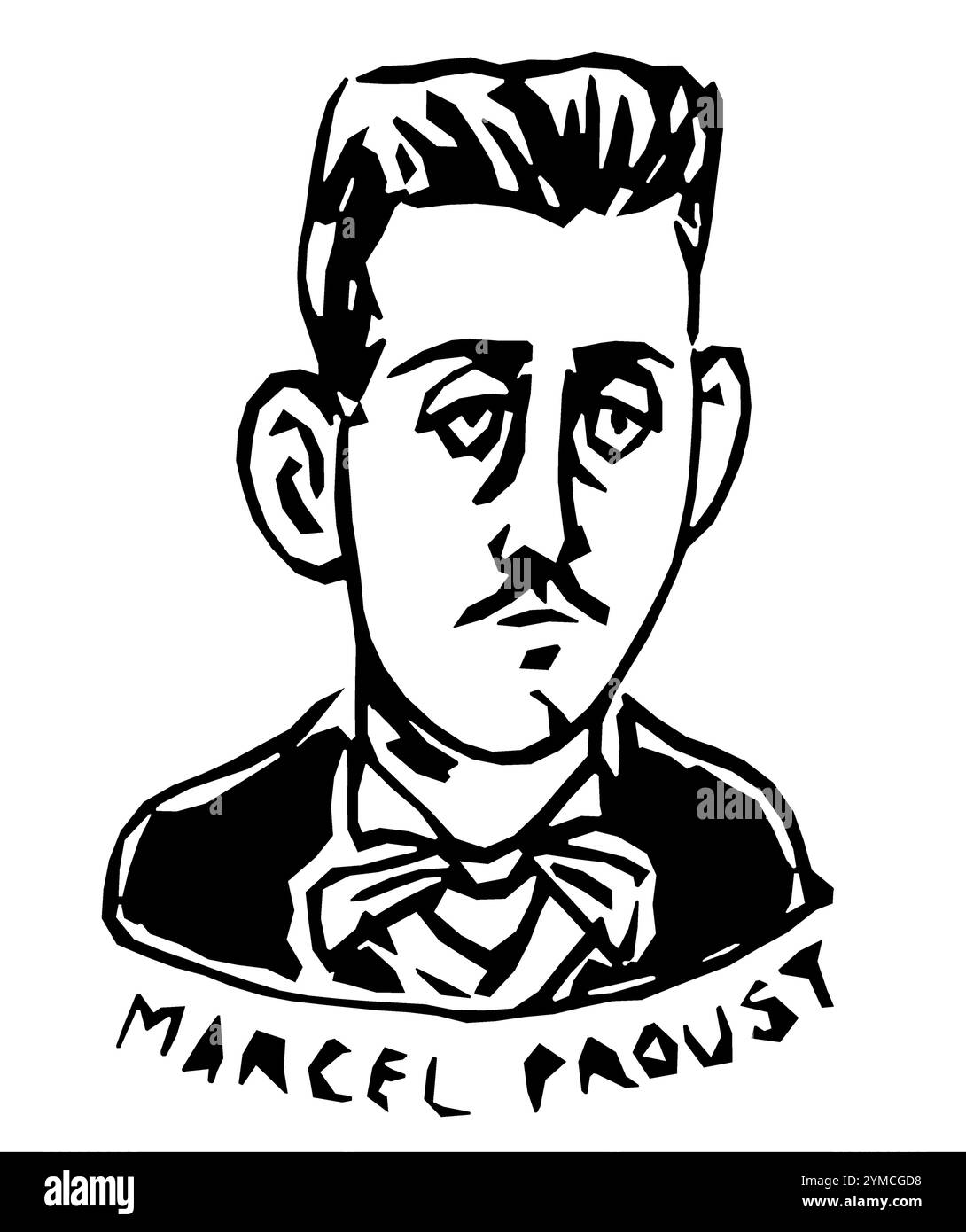 Portrait of marcel proust hi-res stock photography and images - Alamy