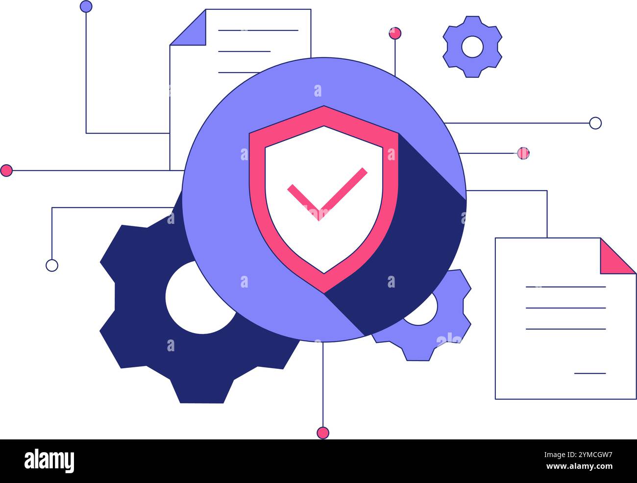 Cybersecurity compliance Stock Vector Images - Alamy