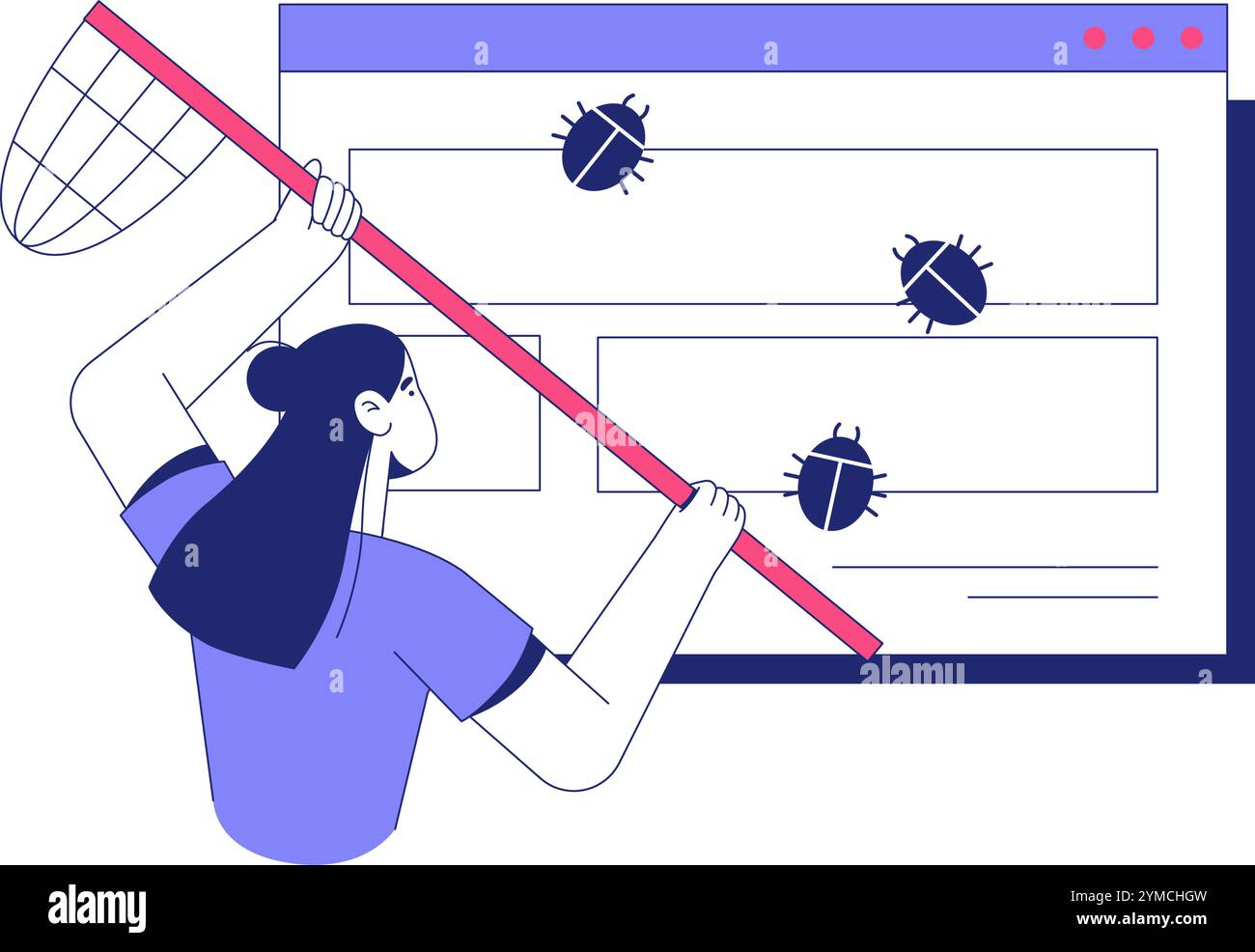 Bug resolution hi-res stock photography and images - Alamy