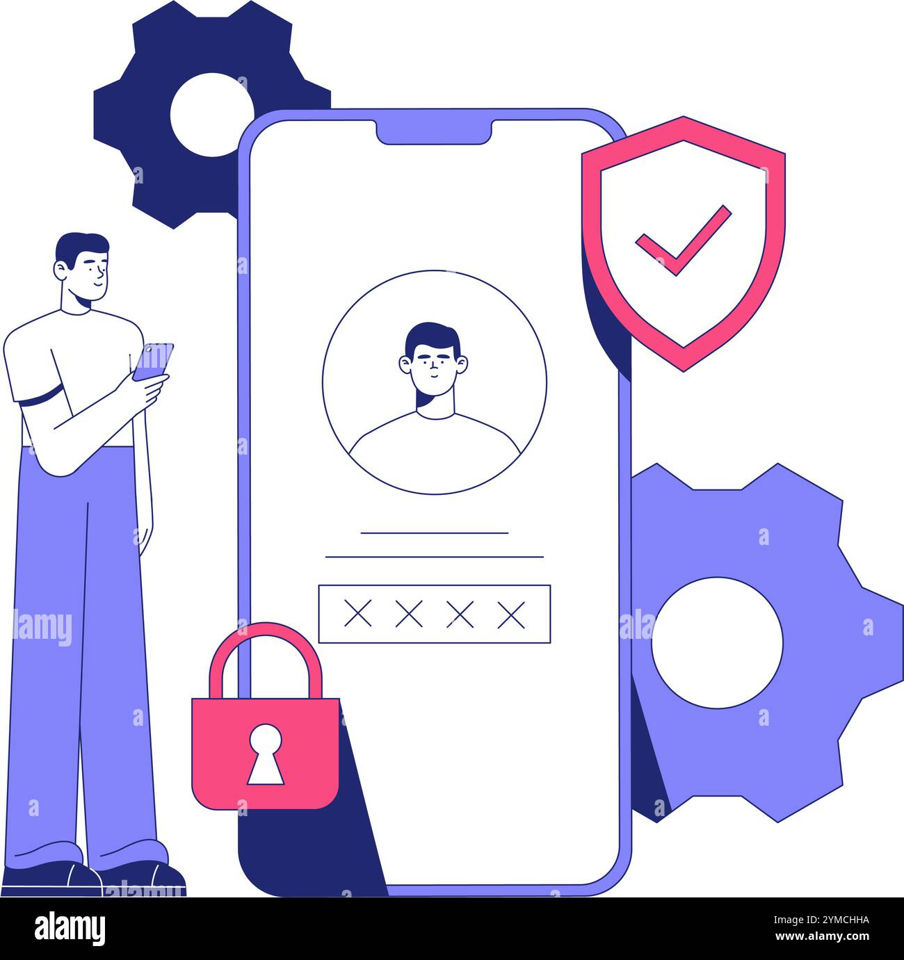 Secure Login And User Authentication With Mobile App And Security 4388