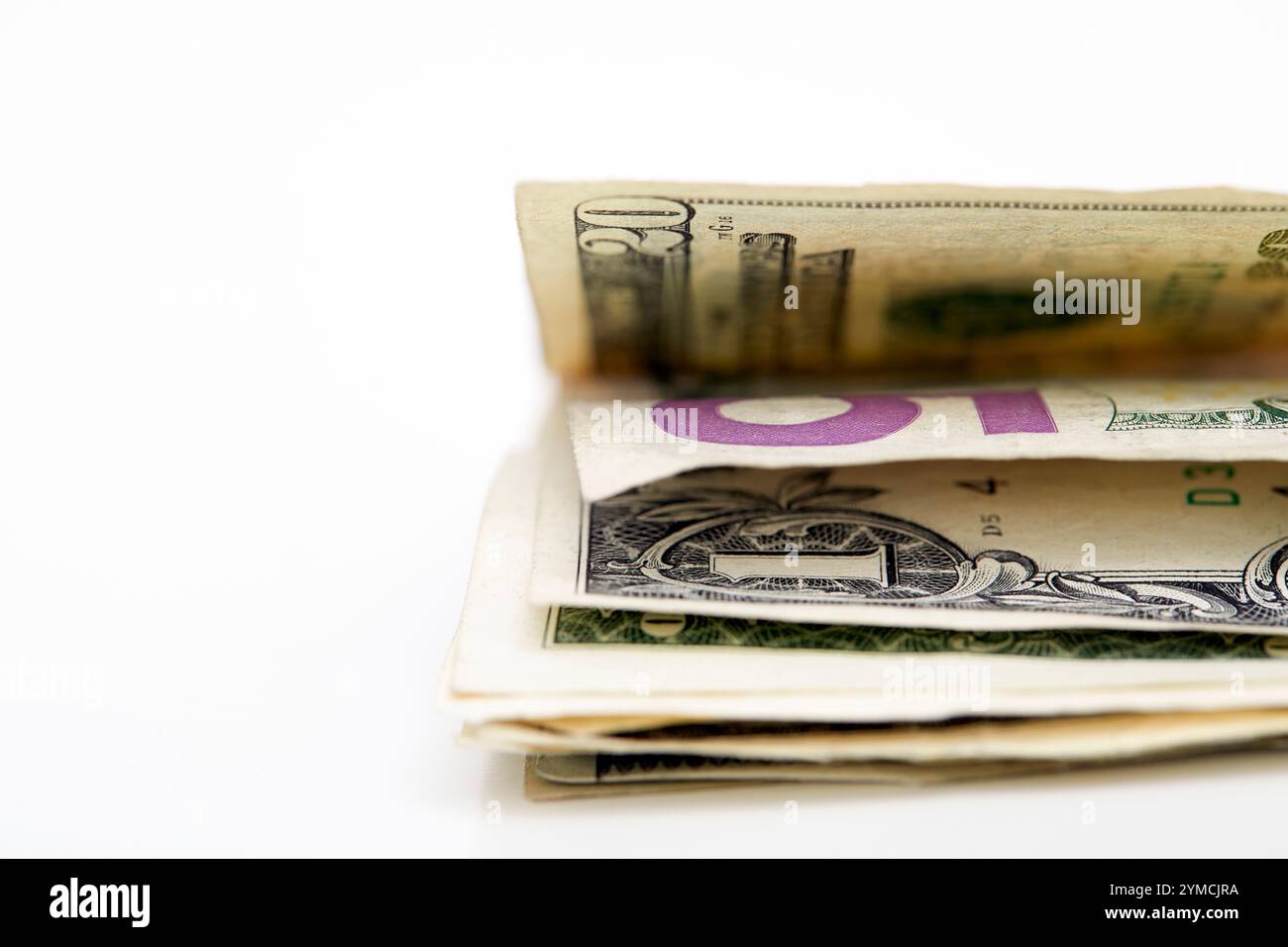 Folded money hi-res stock photography and images - Alamy