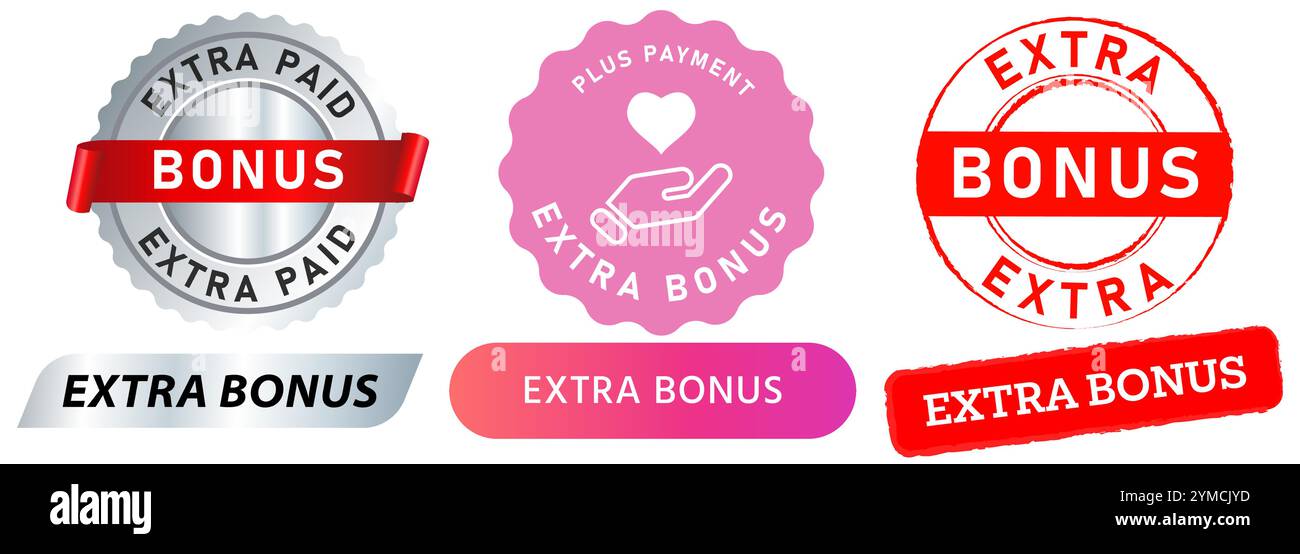 Extra bonus work job paid payment salary reward gift employee company ...