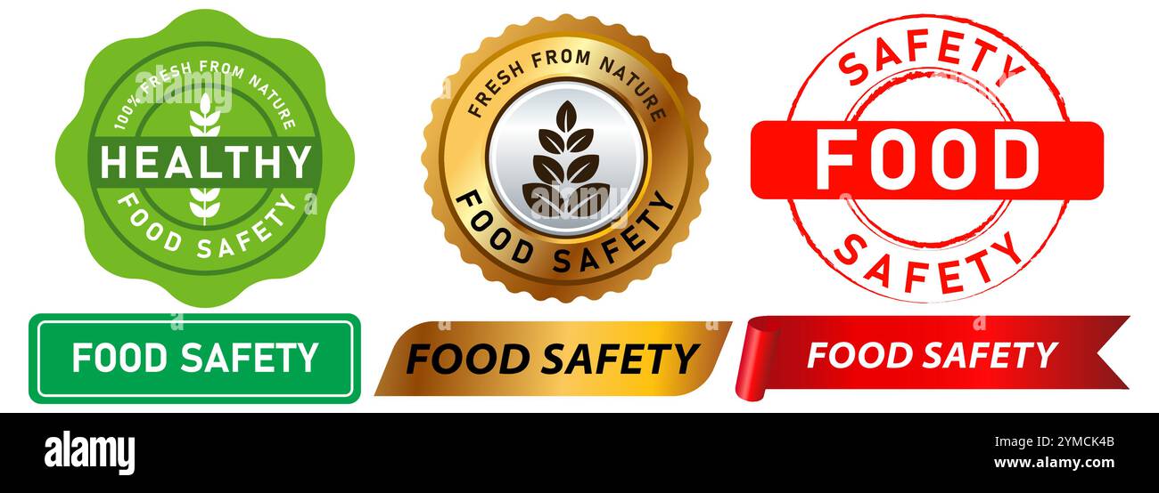 Food safety certified safe consume health approved information product ...