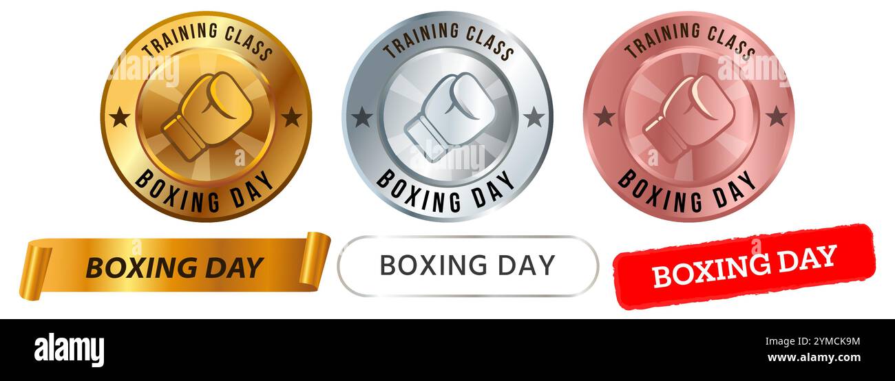 Boxing day sport class exercise celebrating fighting workout train ...