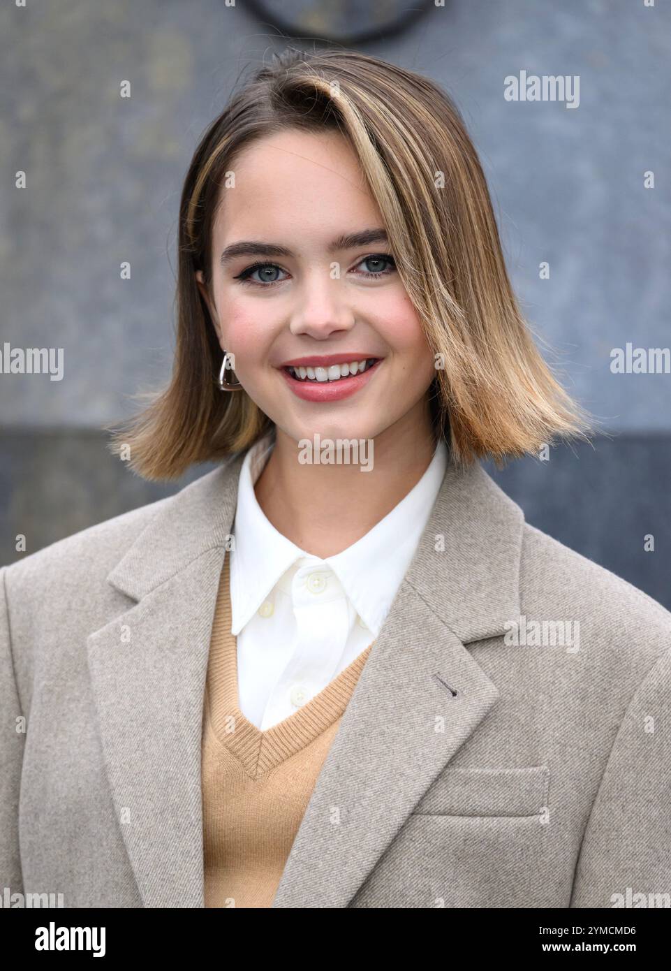 London, UK. November 21st, 2024. Ryan Kiera Armstrong at the Star Wars: Skeleton Crew Photocall ...