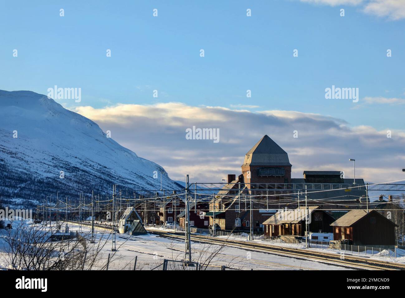 Sweden railway arctic circle hi-res stock photography and images - Alamy