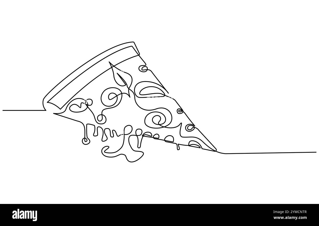 Pizza drawing hi-res stock photography and images - Alamy