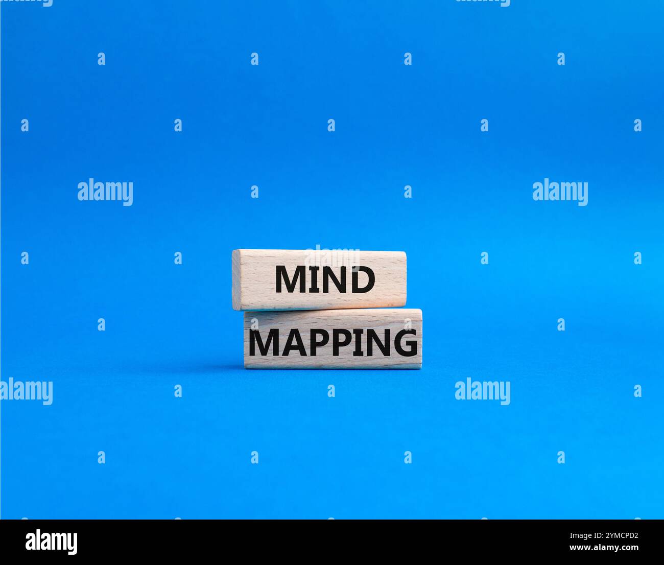 Mind Mapping symbol. Concept word Mind Mapping on wooden blocks ...