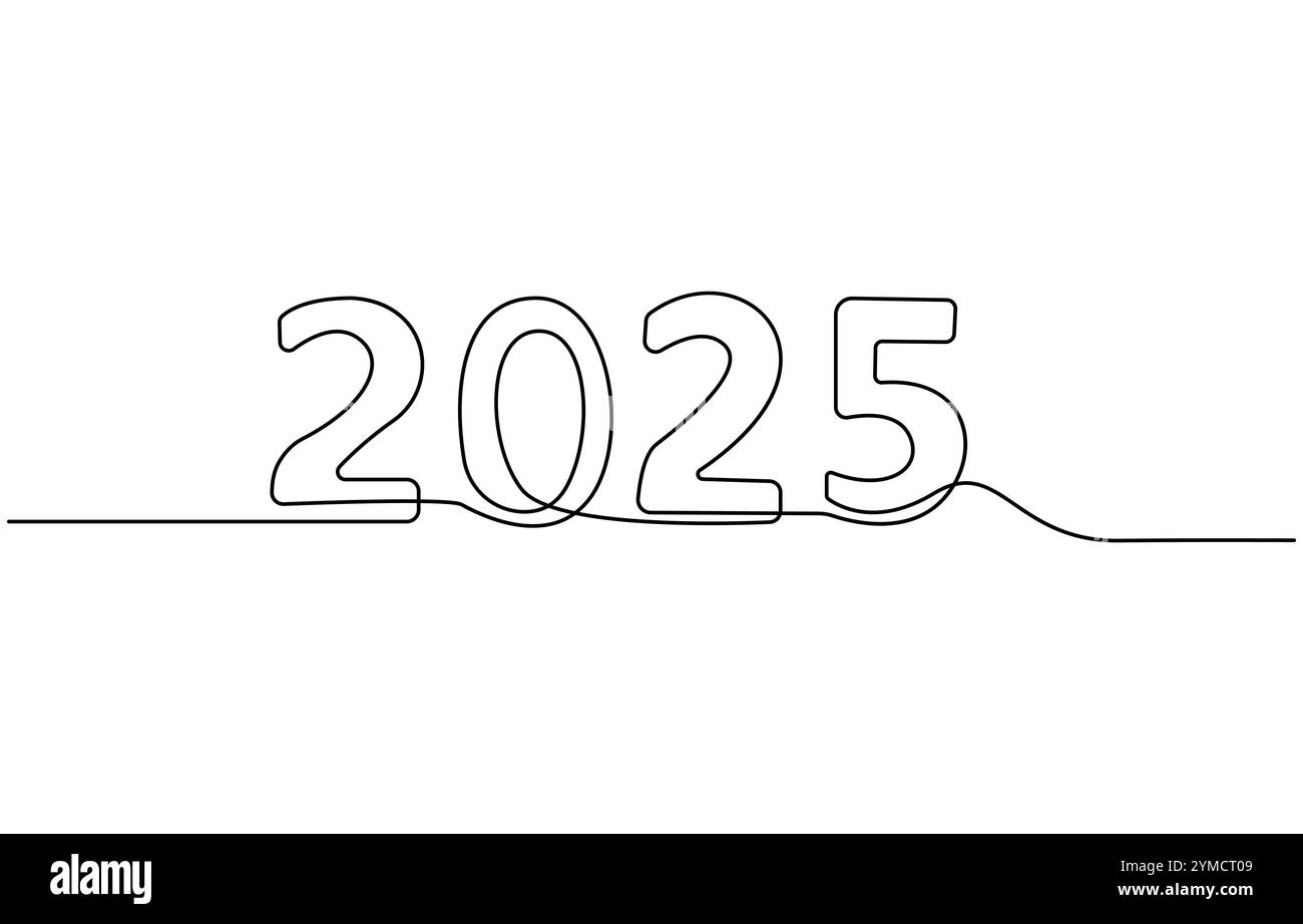 Line art 2025 new Stock Vector Images - Alamy
