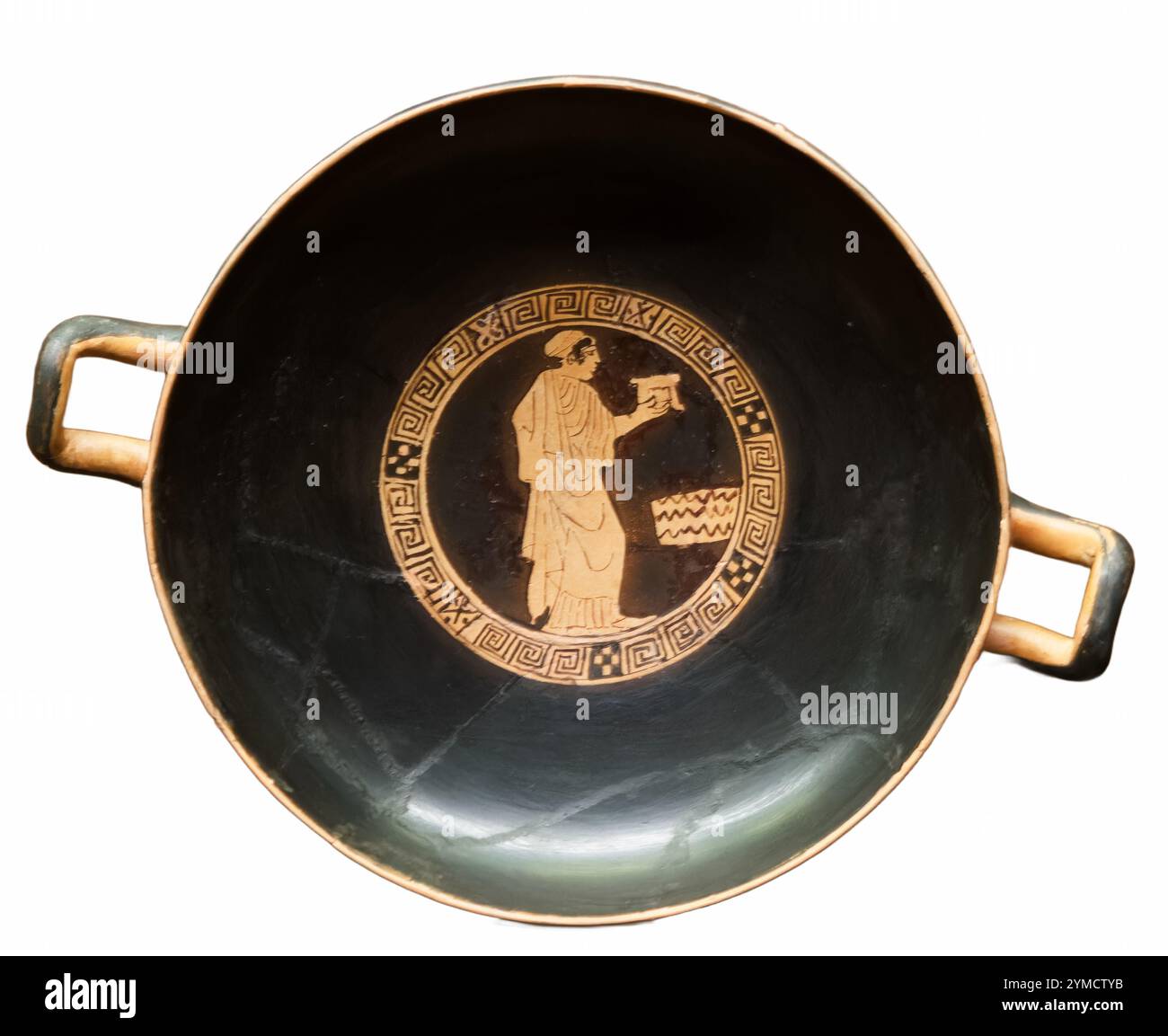 Plate icon in black Cut Out Stock Images & Pictures - Alamy