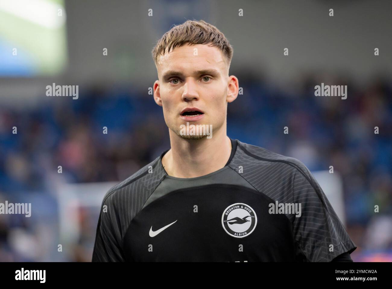 Brighton goalkeeper bart verbruggen hi-res stock photography and images ...