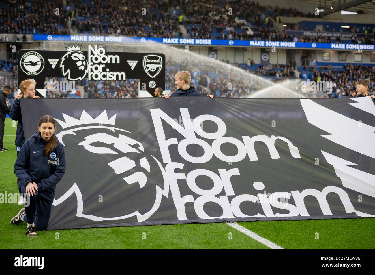 No room for racism banner hi-res stock photography and images - Alamy