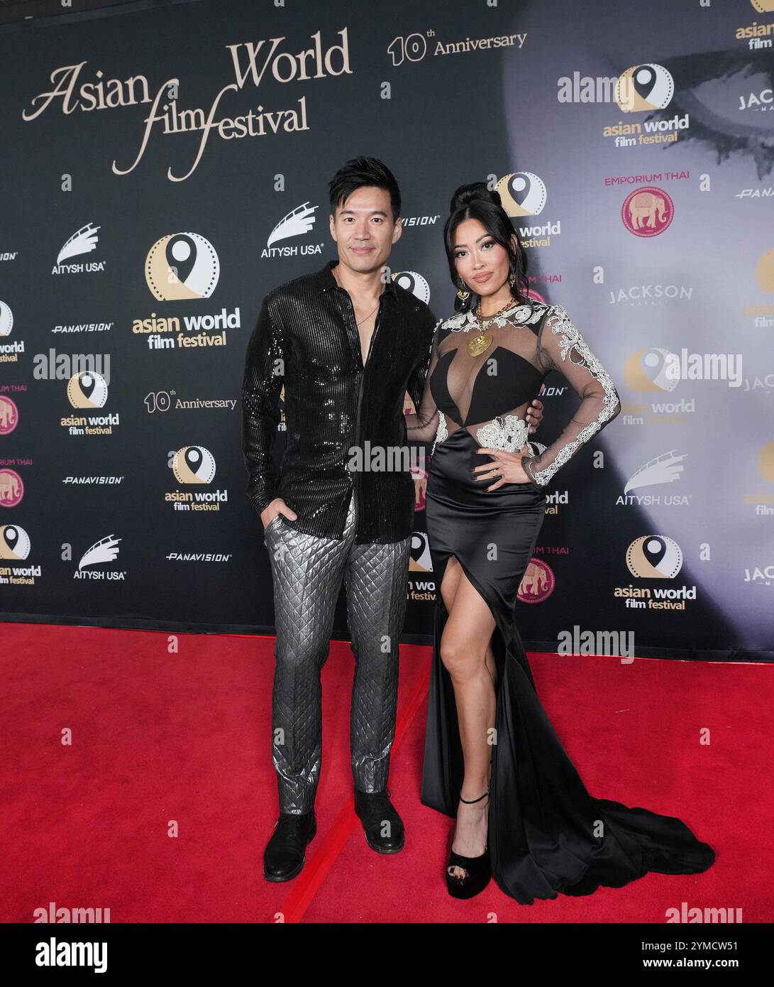 Los Angeles, USA. 20th Nov, 2024. (L-R) Kevin Kreider and Devon Diep at ...