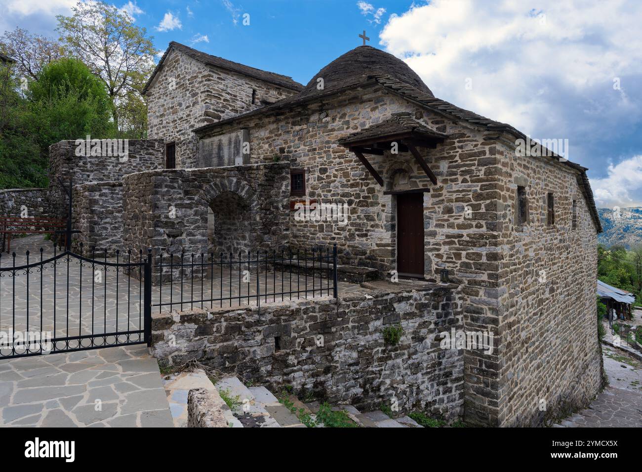 View of the old Church the Dormition of Virgin or Koimisis tis ...