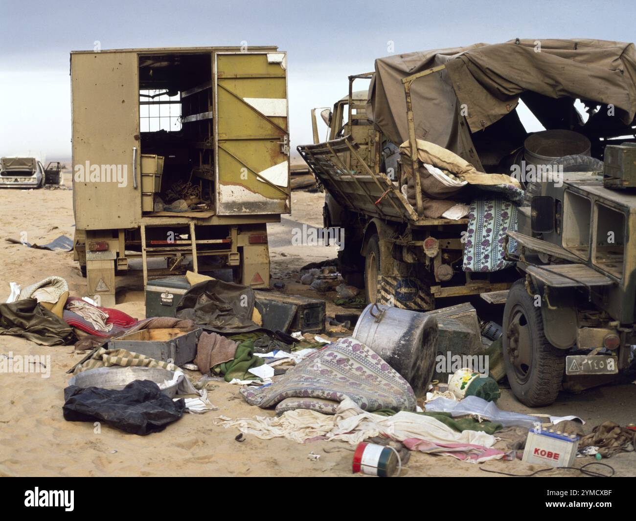 First Gulf War: 11th March 1991 Attacked by American aircraft ...