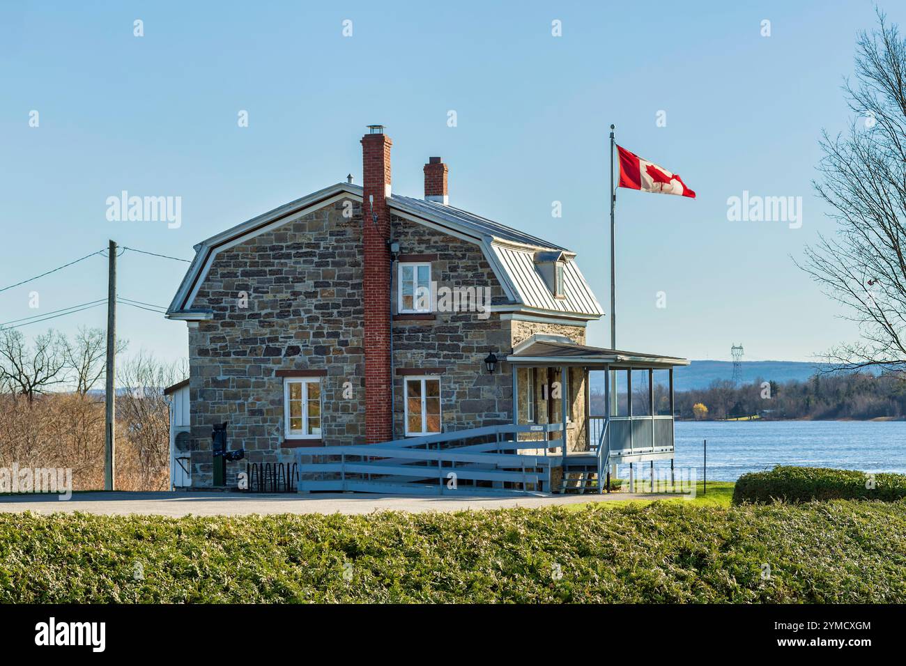 Collector's House - Carillon Canal Stock Photo - Alamy