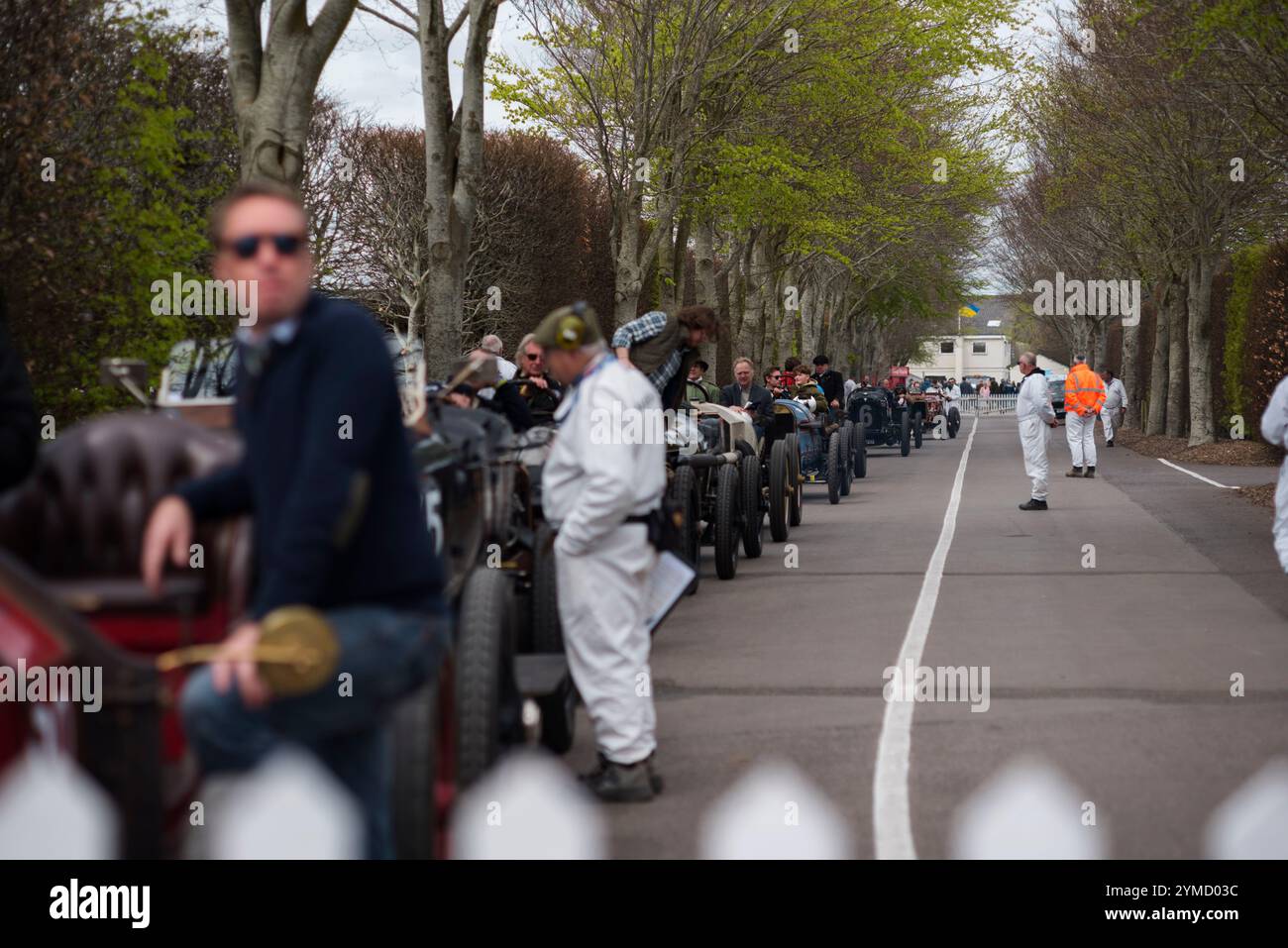 1906 Bianchi 28/40hp in the S.F.Edge Trophy race for Edwardian cars at ...