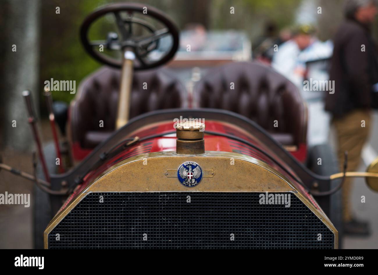 1906 Bianchi 28/40hp in the S.F.Edge Trophy race for Edwardian cars at ...