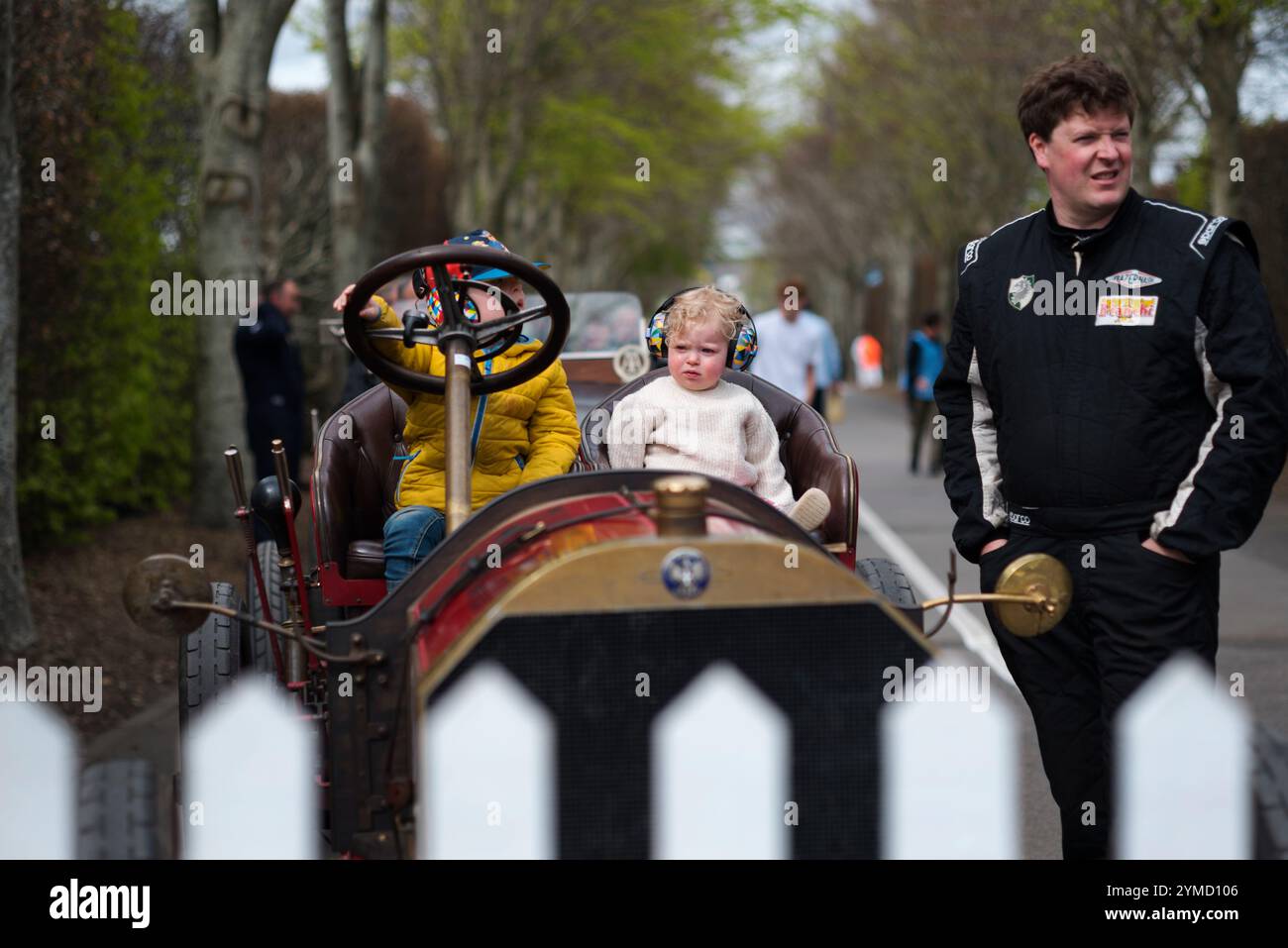 1906 Bianchi 28/40hp in the S.F.Edge Trophy race for Edwardian cars at ...