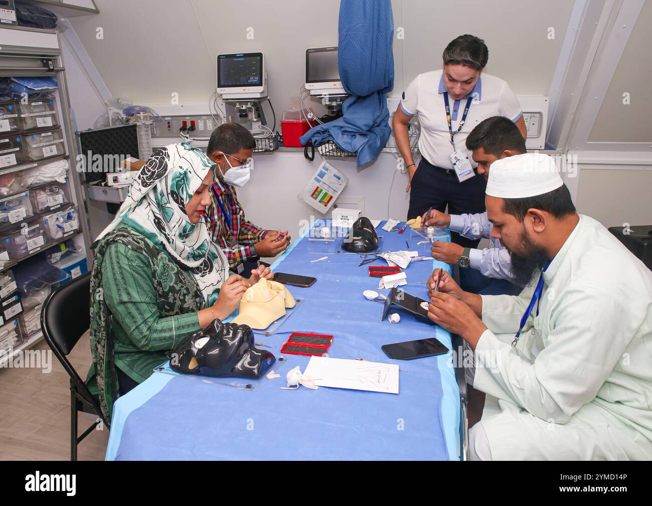 Orbis flying eye hospital Stock Photo - Alamy