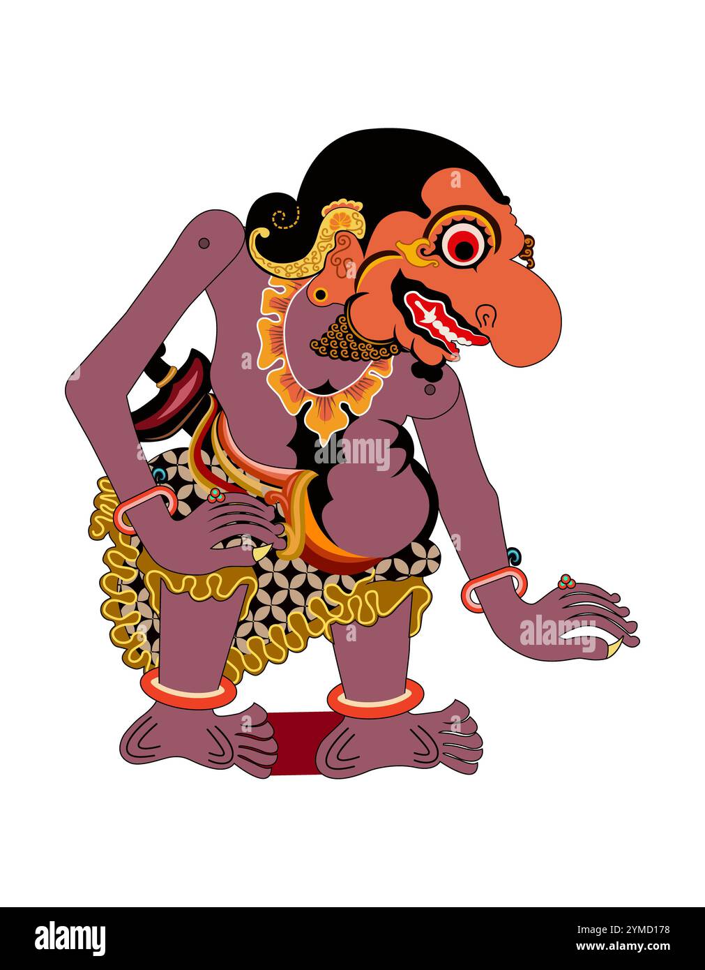 Wayang Baladewa Vector
