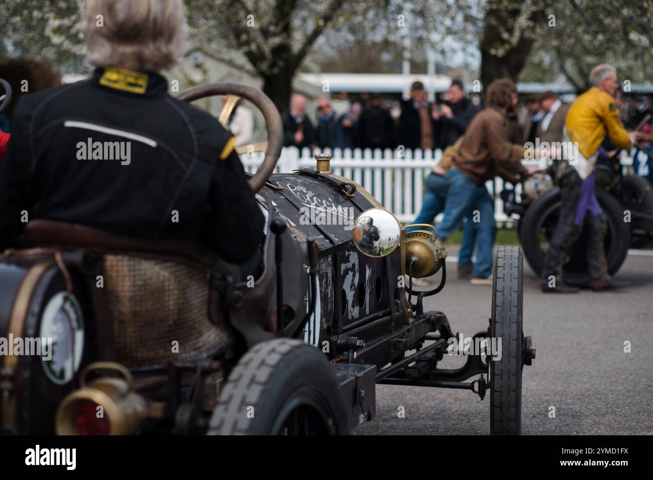 1911 SCAT Type C Racer Targa Florio & 1905 Darracq 200hp ready for the ...