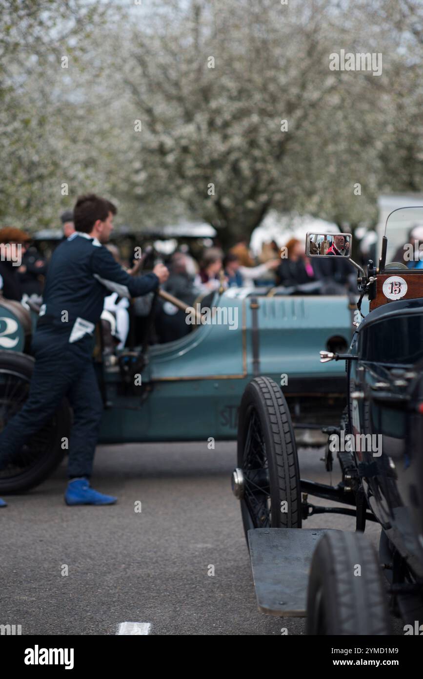 1910 Star Raglan Cup in the S.F.Edge Trophy race for Edwardian cars at ...